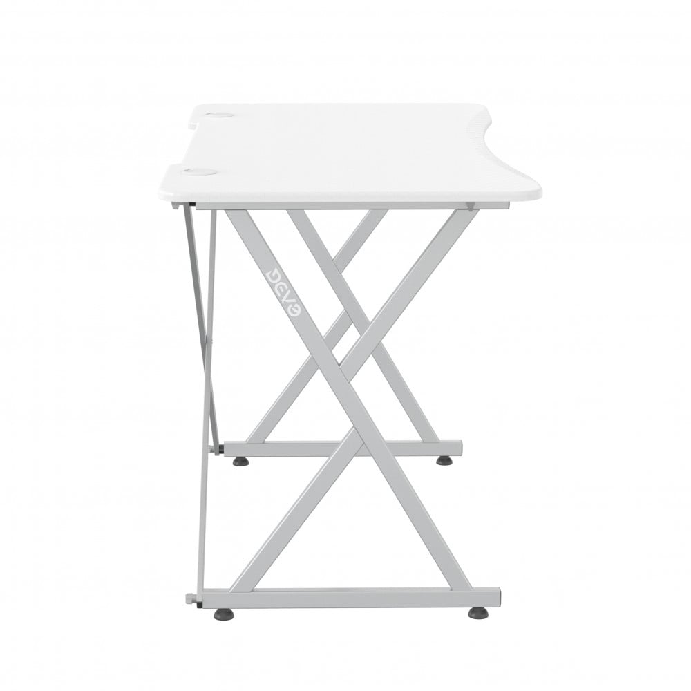 Devo Gaming Table - Basic Attention - White
